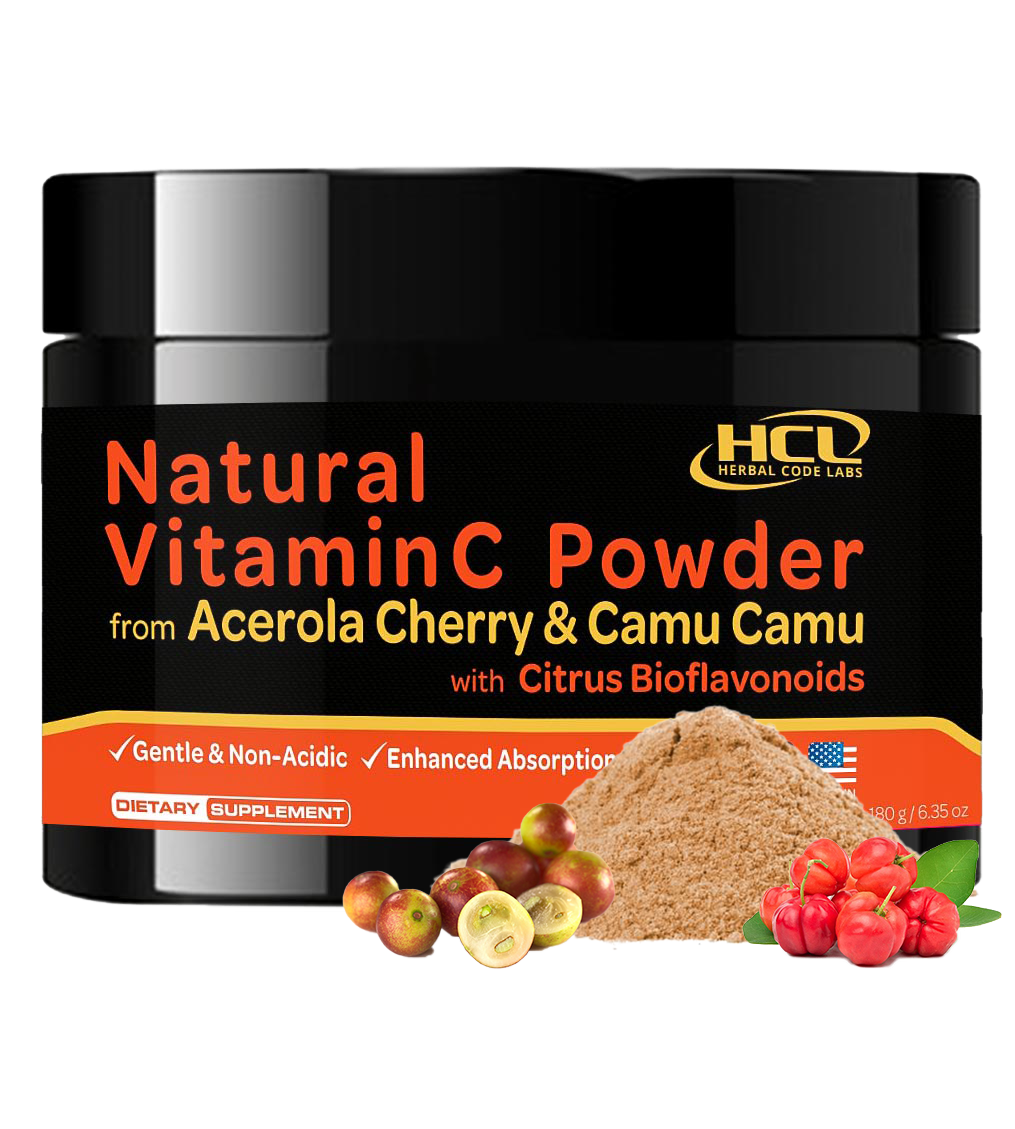 Organic Vitamin C Powder – Herbal Code Labs Nutrition