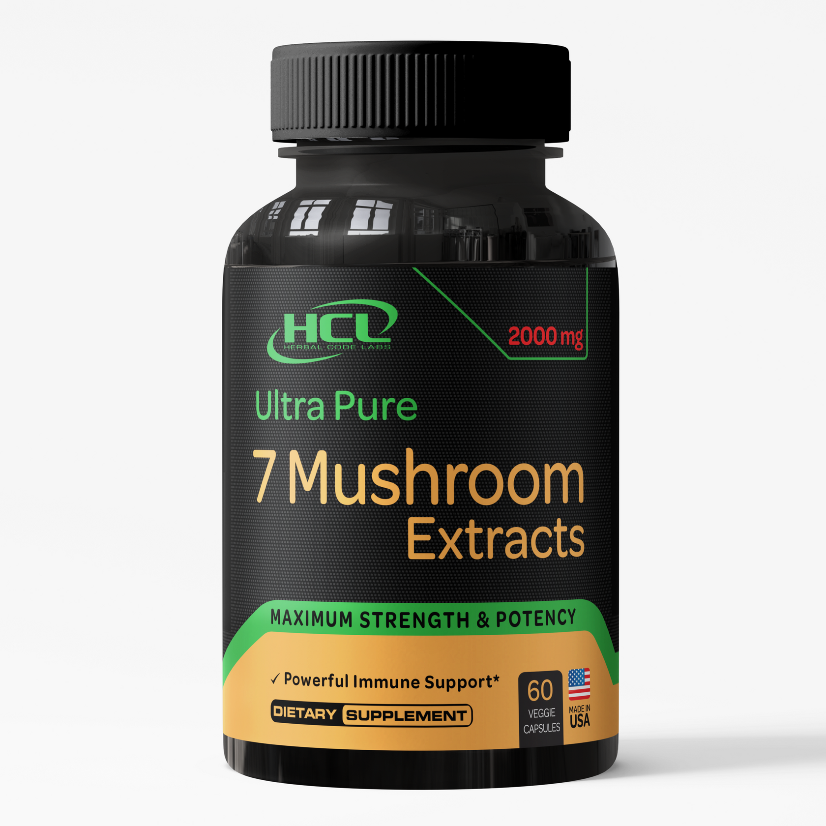 Organic Mushrooms Extract – HCL HERBAL CODE LABS