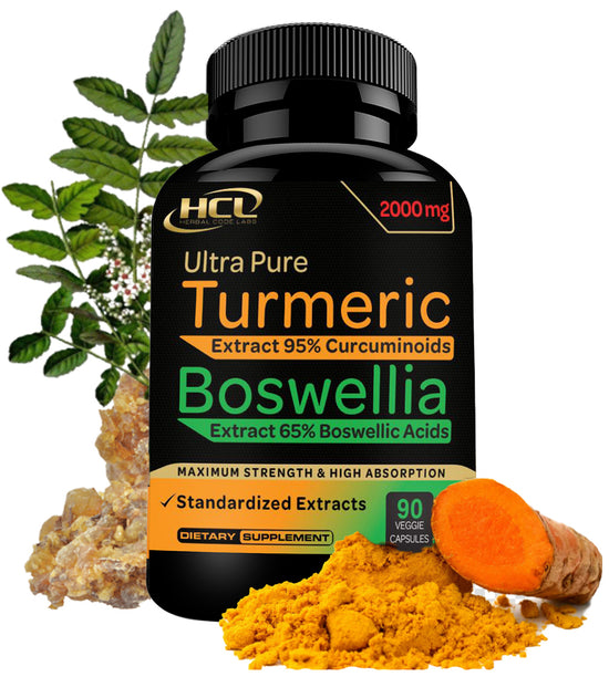 Turmeric Boswellia Extract Herbal Code Labs Nutrition
